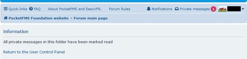 phpBB • Private message notification problem
